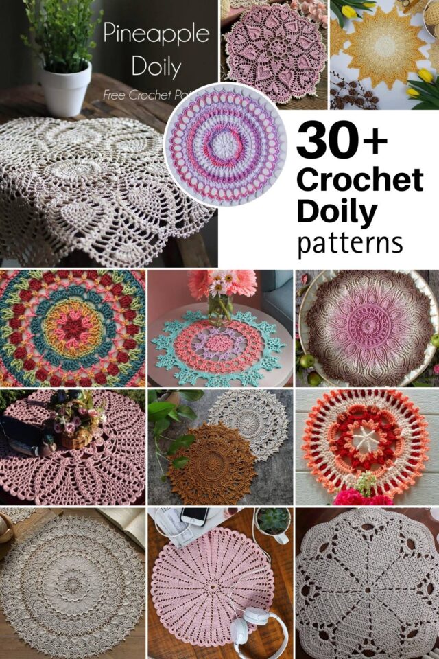 35 Gorgeous Patterns for Crochet Doilies • Made From Yarn