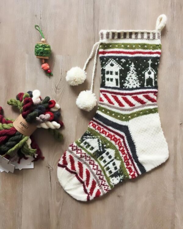 51 Christmas Stocking Knitting Patterns • Made From Yarn