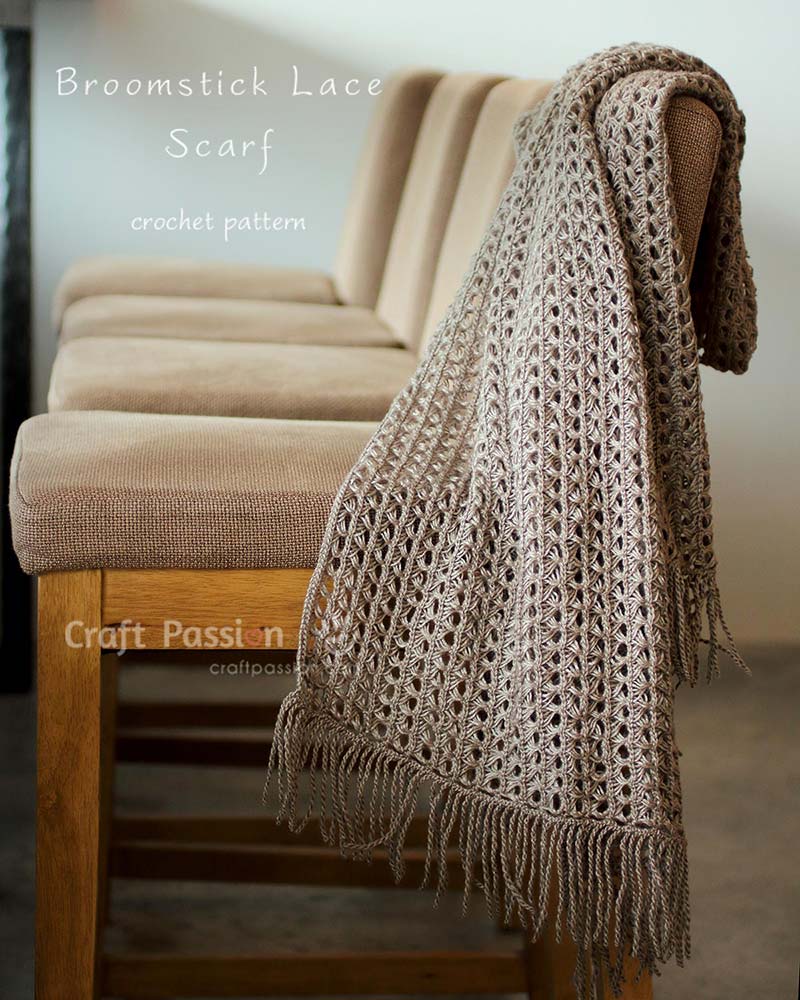 35 Free Patterns For Crochet Scarf • Made From Yarn