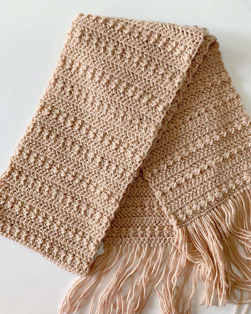 35 Free Patterns For Crochet Scarf • Made From Yarn