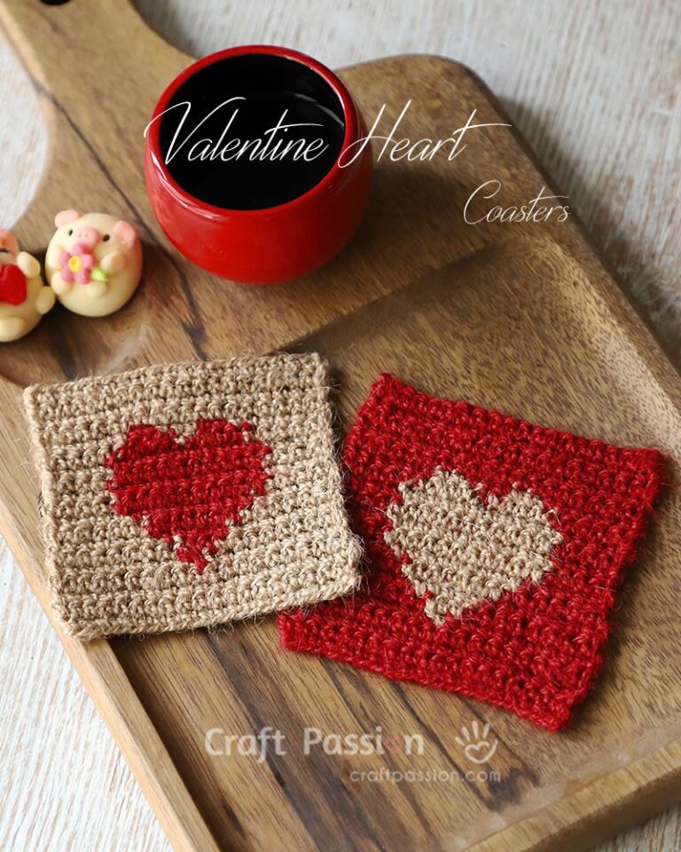 34 Free Crochet Heart Patterns For Valentines • Made From Yarn